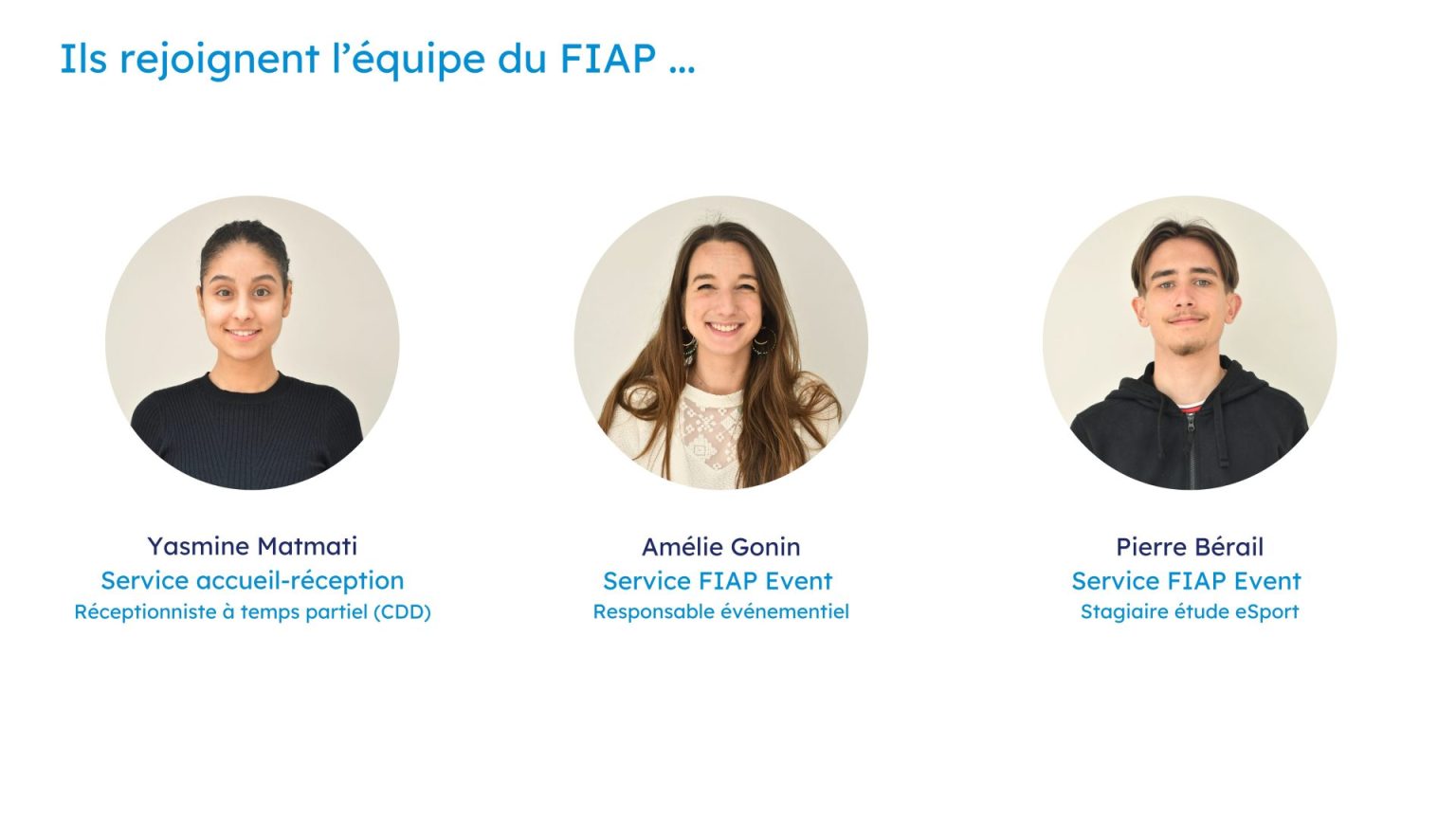 L’ÉQUIPE DU FIAP … – Fiap Paris